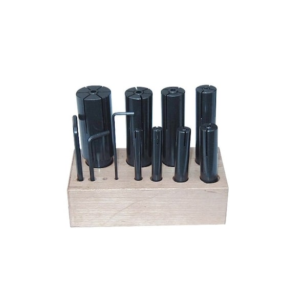 Hhip 8 Piece 1/4 To 1-1/4" Expanding Arbor Set 3902-4006 | Zoro