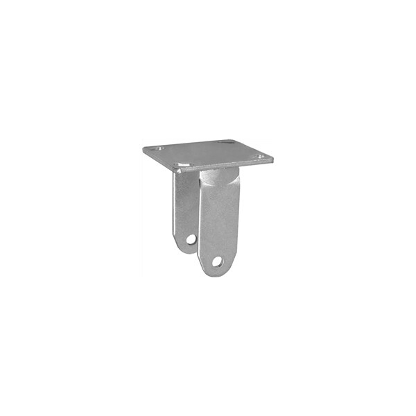 Casterhq 4"x2" Rigid Caster Yoke, Rig/ Fork, Frame, Capacity up to 1 ...