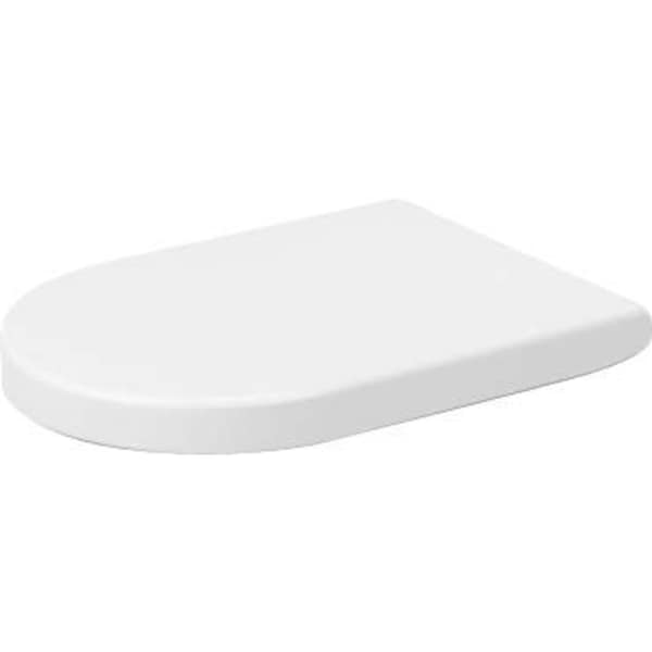 Duravit Toilet Seat w/Slow Close Hinges, White With Cover, Soft Close ...