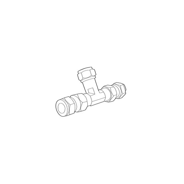 Moen Mixing Tee With Check Valves 104425 | Zoro