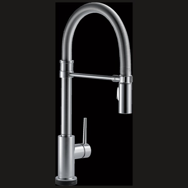 Delta Trinsic 1Hl PulDwn Spring Spout KitFaucet w/Touch2O Tech AS 9659T ...