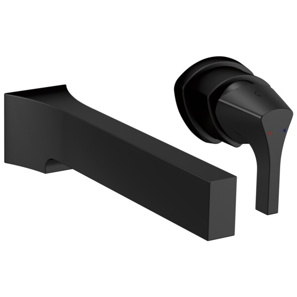 Delta 2-hole 4" installation Hole Wall-Mount Lavatory Faucet, Matte ...