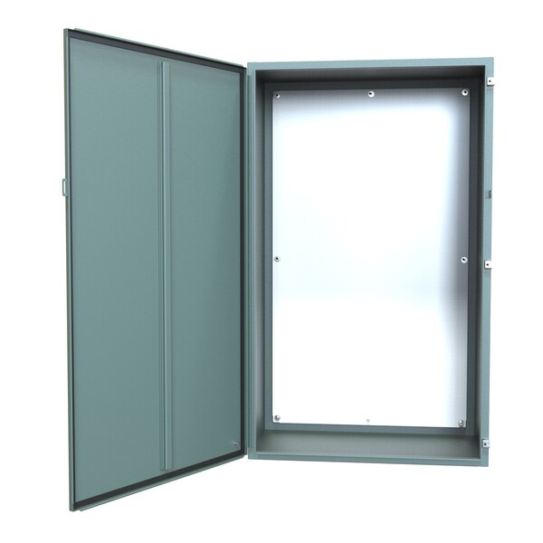 Hammond Steel Electrical Enclosures, 60 in H, 20 in D, 36 in W, NEMA 12 ...