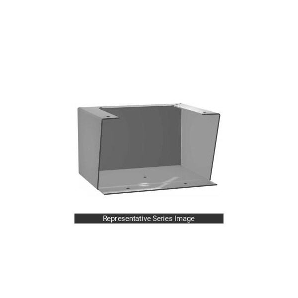 Hammond Floor Stand Kit, 12 in. H x 8 in. W x 10 in. L, Stainless Steel ...