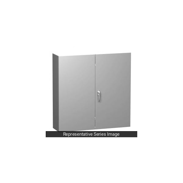 Hammond 3 Point Latch with Padlock Handle Electrical Enclosures, 30 in ...