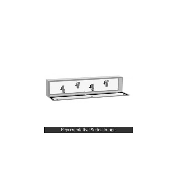 Hammond 3R/4 Splitter Trough 400A 4 Wire, Steel/Gray CN4ST4404 | Zoro