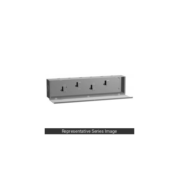 Hammond Splitter Trough, 400A, 36 x 10 x 6, Steel/Gray CST3403 | Zoro