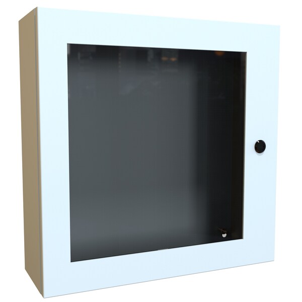 Hammond 1/4 Turn Latch Electrical Enclosures, 20 in H, 6 in D, 20 in W ...