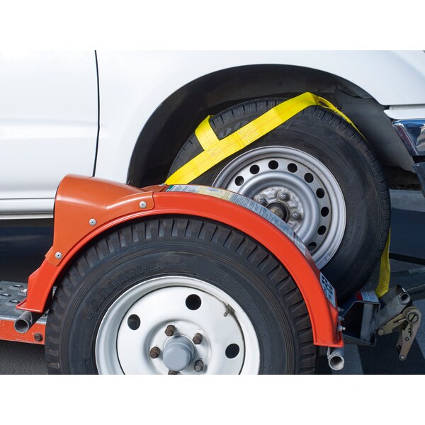Keeper Auto Tie-Down w/ Ratchet, 6-1/2'X2" 2000lbs WLL 4511 | Zoro