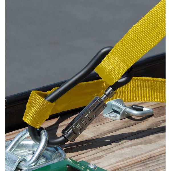 Keeper Lockstrap™ Locking Combination Carabiner 46801 | Zoro