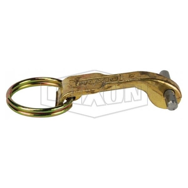 Dixon Cam and Groove Handle, Brass, Domestic 200-HRP-BR | Zoro