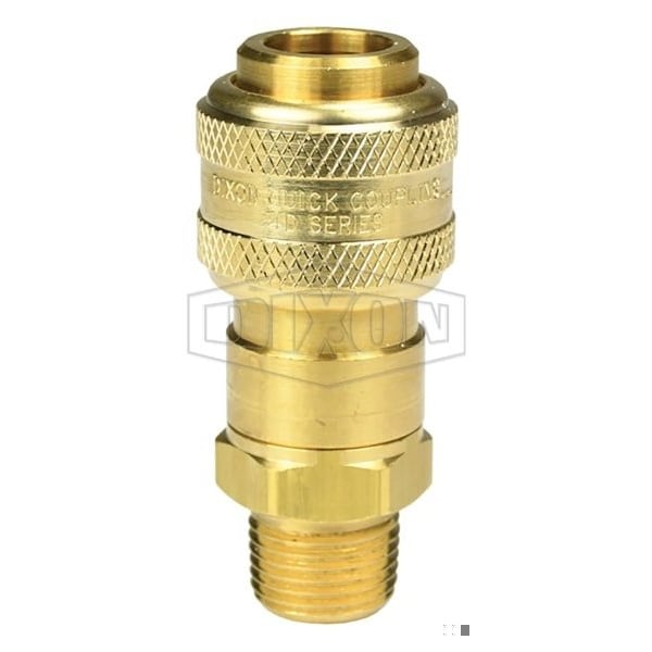 Dixon D Automatic Interchange Pneumatic Coupler, 1/2 in, Quick-Connect ...