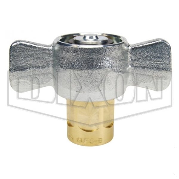 Dixon W Series Wing Style Hydraulic Interchange Coupler, 3/4 in x 3/4 ...