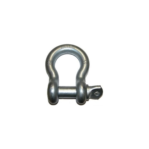 Actek 58 Alloy Shackle Screw Pin Type 5 Tons Wll, 60006 60006 | Zoro