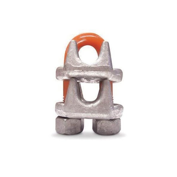 Cm Piggyback Wedge Socket Clip, 112 In, Steel, 8 Clips M258D | Zoro