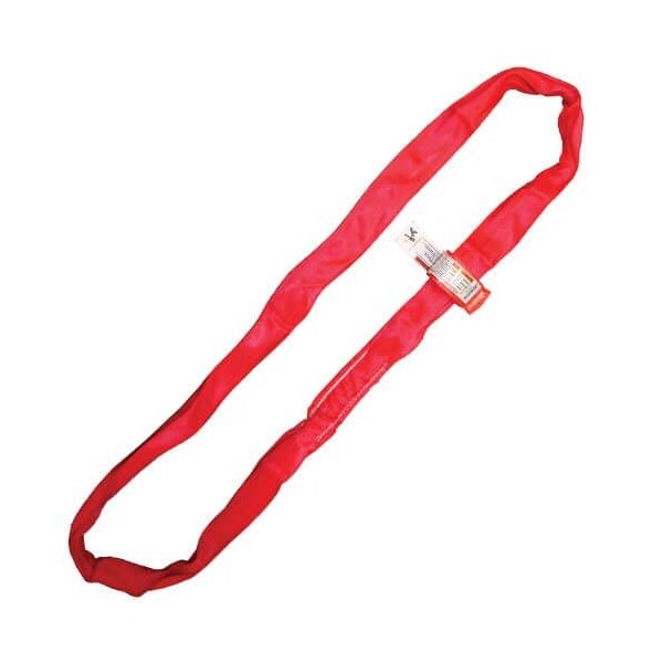 Hsi Endless Round Slings, 8 ft L, Red SP1320-08 | Zoro