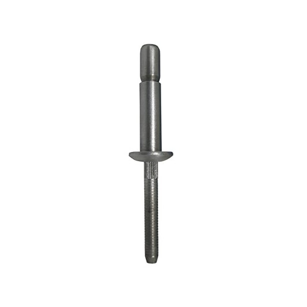 Stanley Engineered Fastening Blind Rivet, Dome Head, 0.1875 in Dia., 0. ...