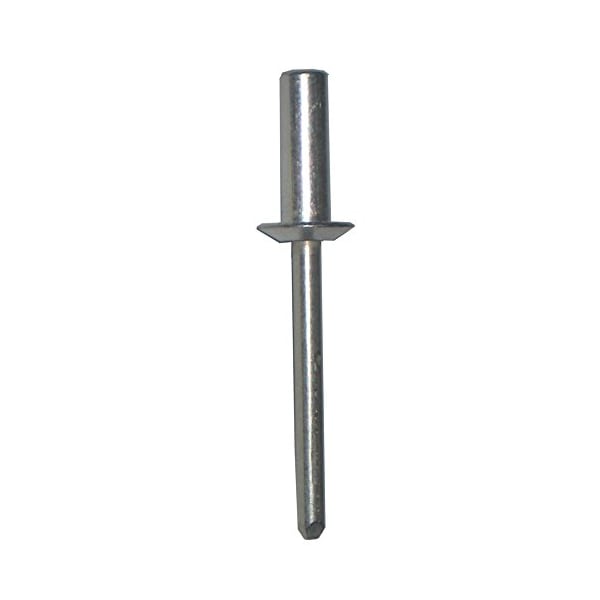 Irwin Blind Rivet, Dome Head, 0.125 in Dia., 0.69 in L, Aluminum Body ...