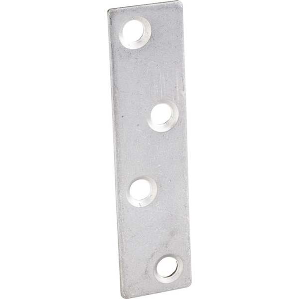 Hardware Resources 3"x3/4" Zinc Plated Steel Mending Plate 9315-ZN | Zoro