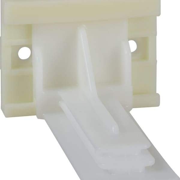 HARDWARE RESOURCES USE-ADJ5 Almond Plastic Adjustable Rear Bracket