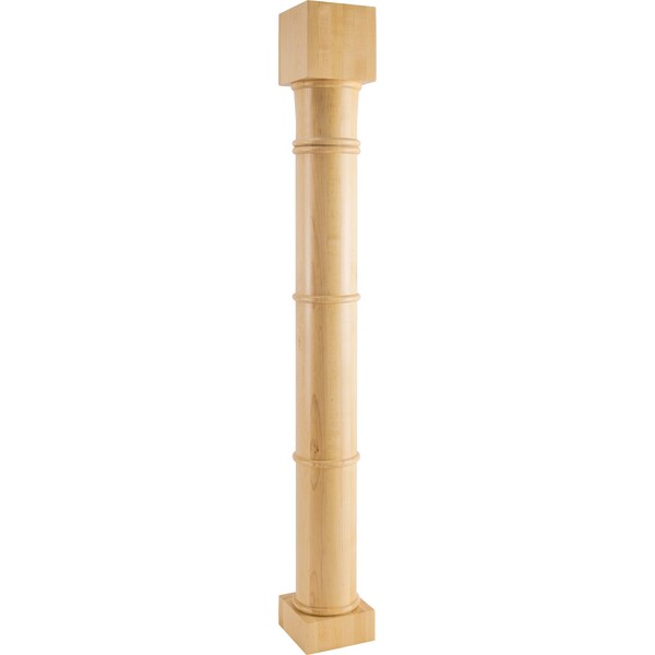 Hardware Resources 5In. W X 5In. D X 42In. H Cherry Bamboo Post P75-5 ...