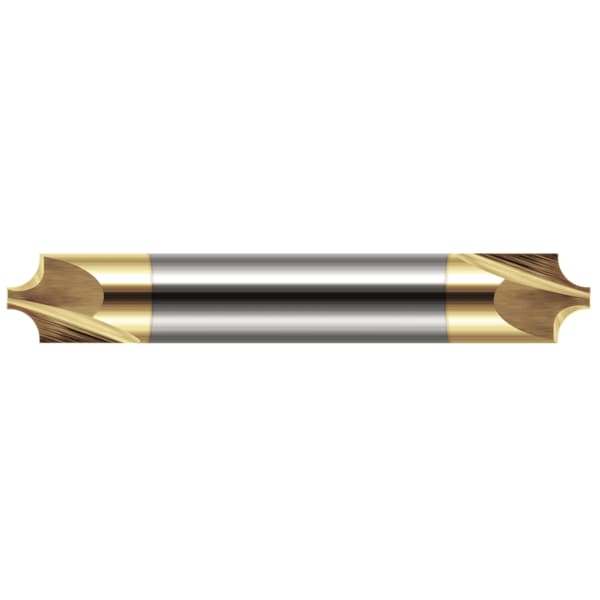 Harvey Tool Corner Rounding End Mill - 2 Flute - Unflared, 0.0100 ...