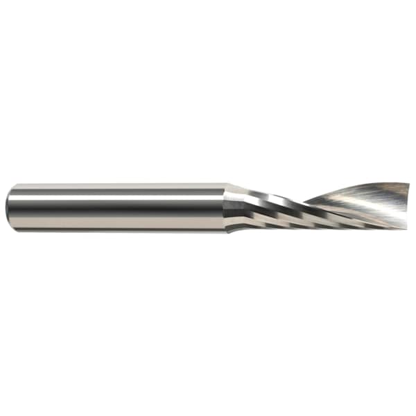 Harvey Tool End Mill for Plastics - Single Flute - Square, 0.3750" (3/8 ...