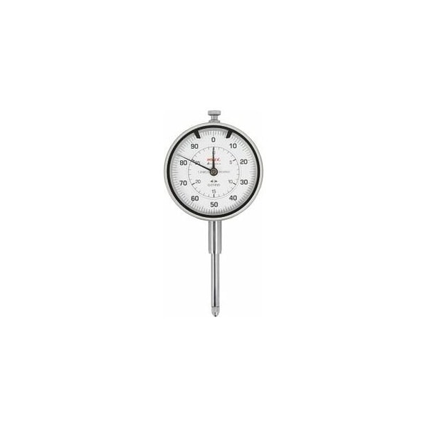 Holex Precision Dial Indicator, Shock-Resistant, Measuring Range / Body ...