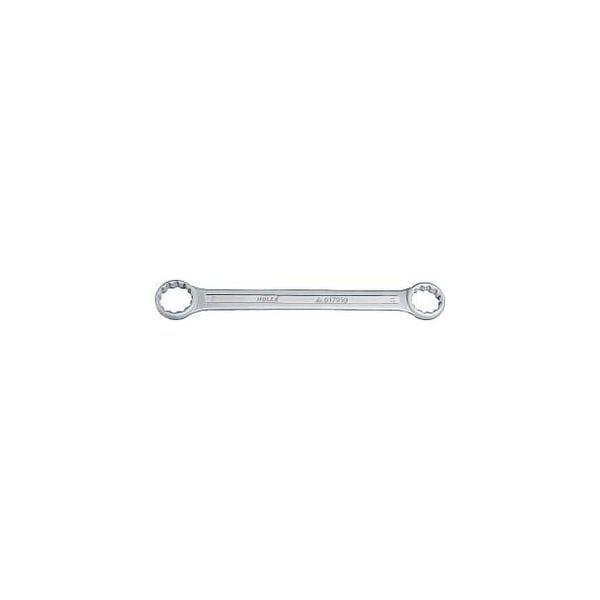 Holex Double Box Wrench, Chrome-Plated, 27mm x 32mm 617950 27X32 | Zoro