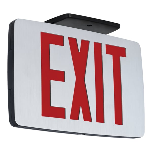 Compass LED Die-Cast Exit Sign, CCESR CCESR | Zoro