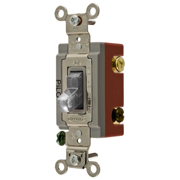 Hubbell Wiring Device-Kellems Industrial Grade, Pilot Light Toggle ...