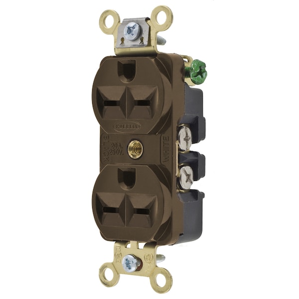 Hubbell Wiring Device-Kellems Straight Blade Receptacle, 6-15R, 15 A ...