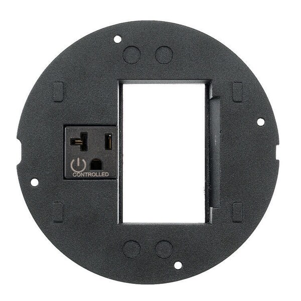 Hubbell Wiring Device-Kellems SystemOne, Sub-Plate, 3-Unit Hubbell ...