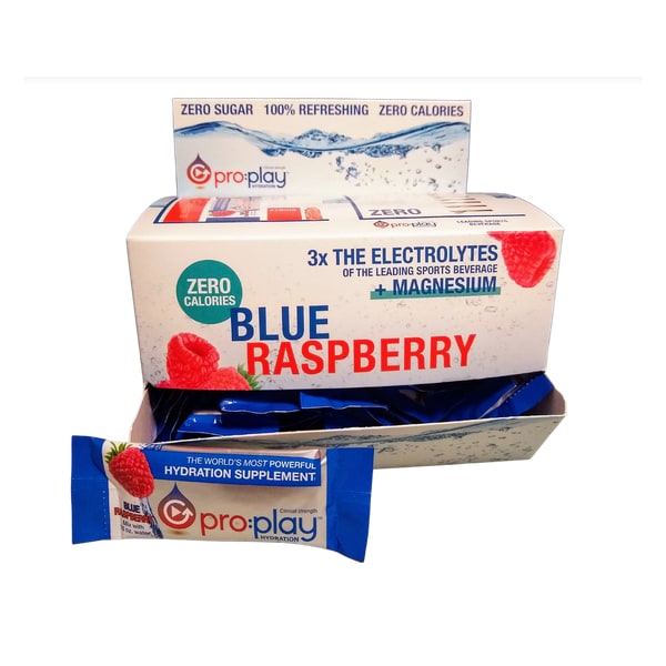 Hydration Health Products Pro:Play Blue Raspberry Stick Packs, PK 50 ...