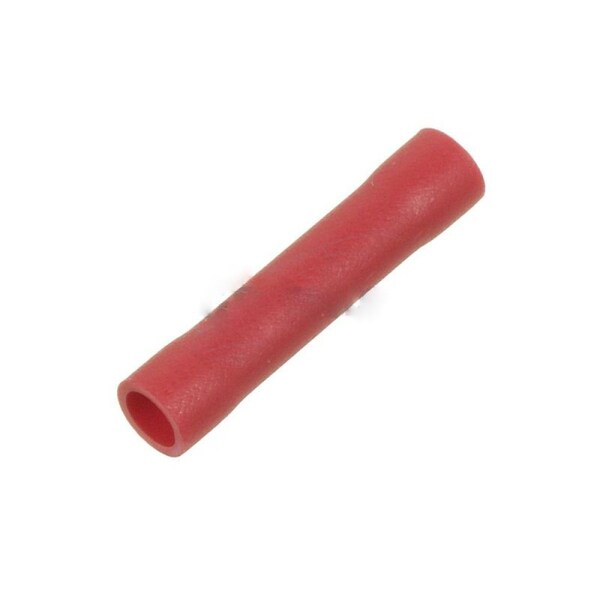 American Imaginations Red Plastic Cylindrical Butt Splices AI-37383 | Zoro