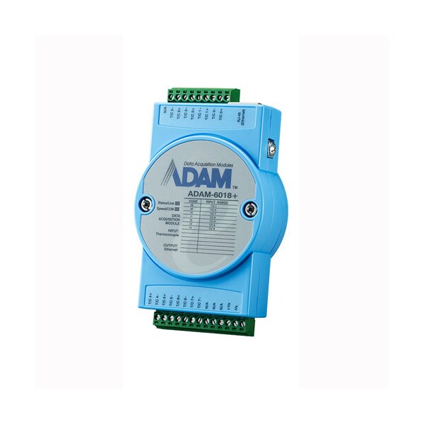 Advantech 8-Ch Isolated Thermocouple Input Module ADAM-6018+-D | Zoro