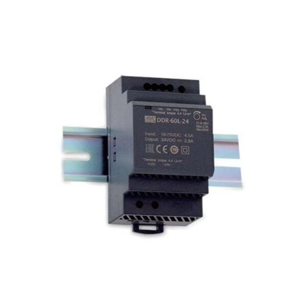 Icomtech Module DC-DC 1-OUT 12V 5A 60W 6-Pin DDR-60G-12 | Zoro