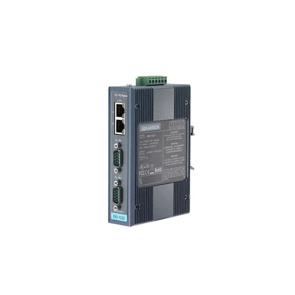 Advantech 2-Port Modbus Gateway With Wide Temp & Iso EKI-1222CI-CE | Zoro