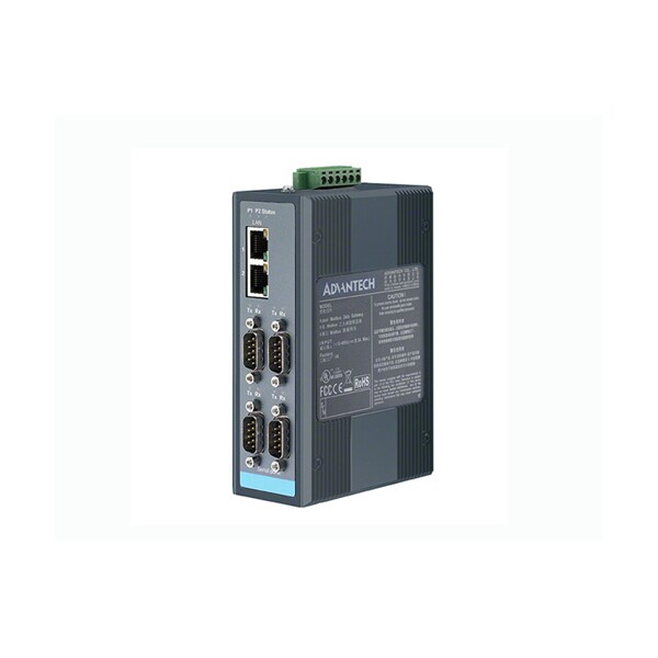 Advantech 4-Port Modbus Gateway With Wide Temp & Iso EKI-1224CI-CE | Zoro