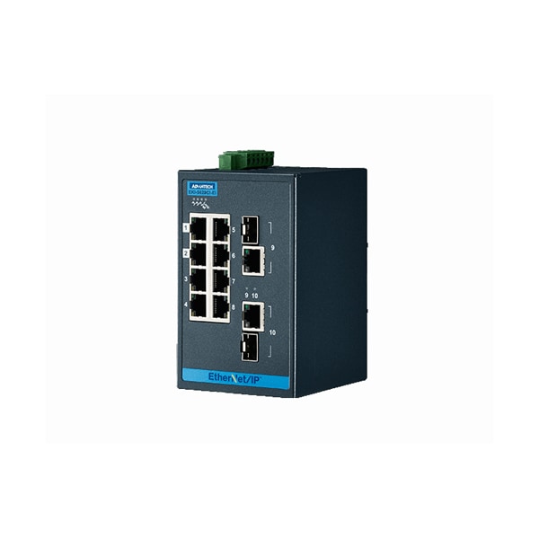 Advantech 8Fe+2G Ind. Switch With Ethernet/Ip, W/T. EKI-5629CI-EI-AE | Zoro