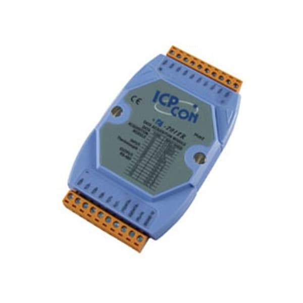 Icp Das 8-channel thermocouple input module with high Voltage ...