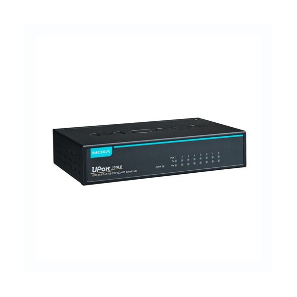 Moxa 8Port Usb-To-Serial Hub, Rs-232/422/485 UPort 1650-8 | Zoro