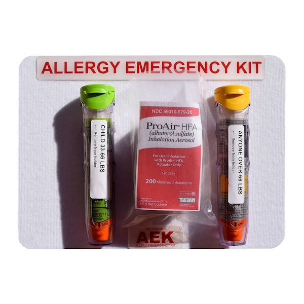 Aek HomeClassroom Inhaler Emergency Panel holds 4 EN9364 | Zoro