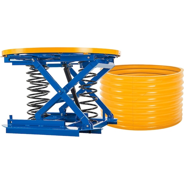 Global Industrial Spring-Actuated Pallet Carousel Skid Positioner with ...