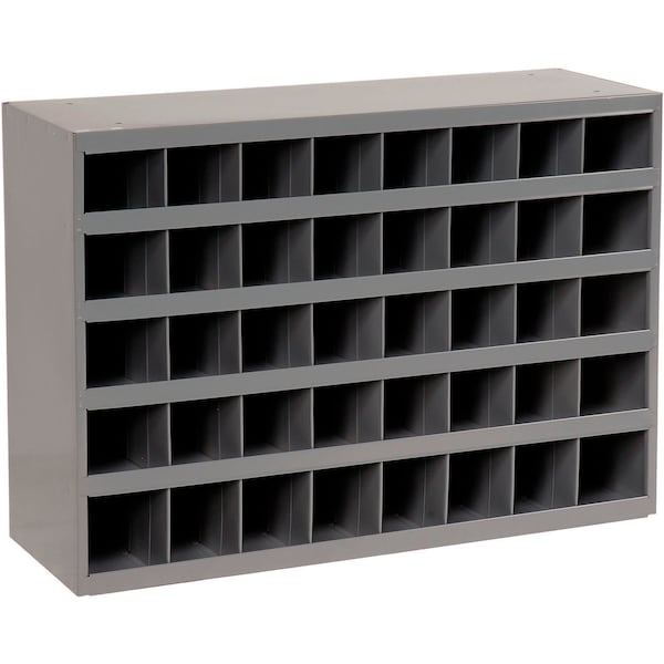Durham All-Welded Steel Bin Shelving - 33-3/4x12x24 - 40 4x11-7/8x4-1/2 ...