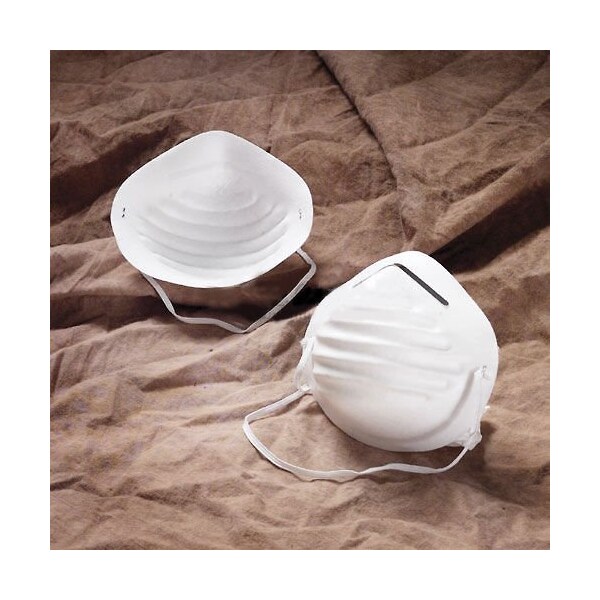 The Safety Zone Disposable Dust Mask, White, 50/Bx RS-810 | Zoro