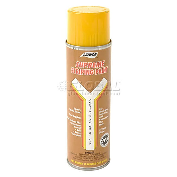 Aervoe Yellow Striper Premium Spray Paint 702 | Zoro