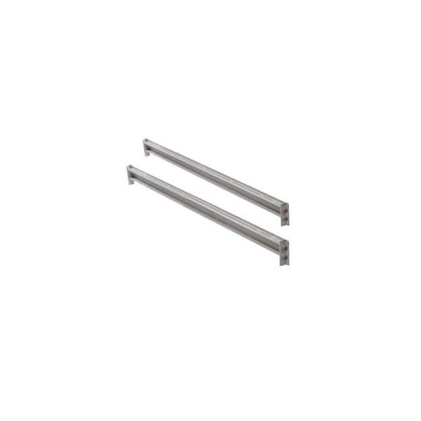 Global Industrial 96inW x 3-5/8inH Steel Z-Beam, 2150 lbs Capacity Per ...