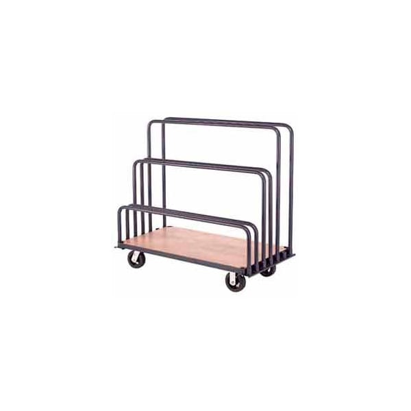 Global Industrial Adjustable Mobile Sheet Rack, 48inW x 24inD x 36inH ...