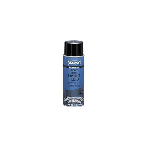 Sprayon SP603 Blue Layout Dye12 Oz. SC0603000 | Zoro